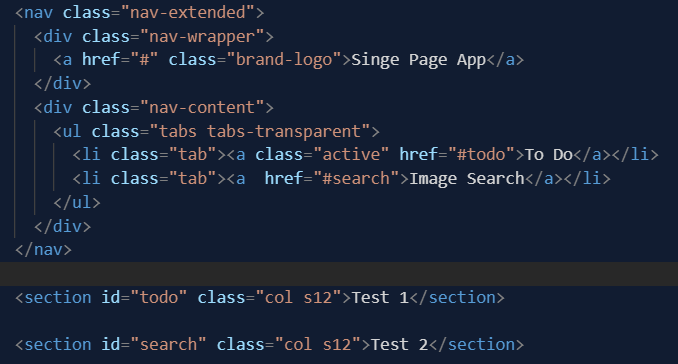 Lab 7 - Single Page Apps